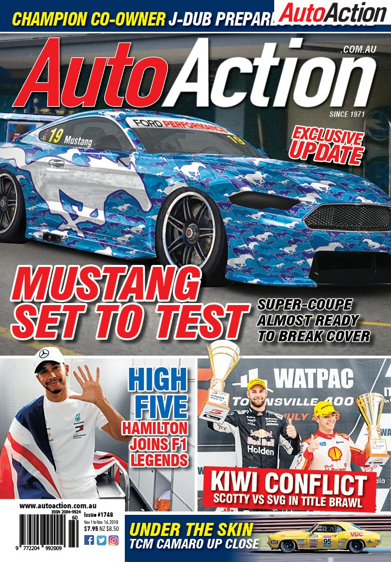 Auto Action's latest issue with the Ford Mustang on the cover - Auto Action