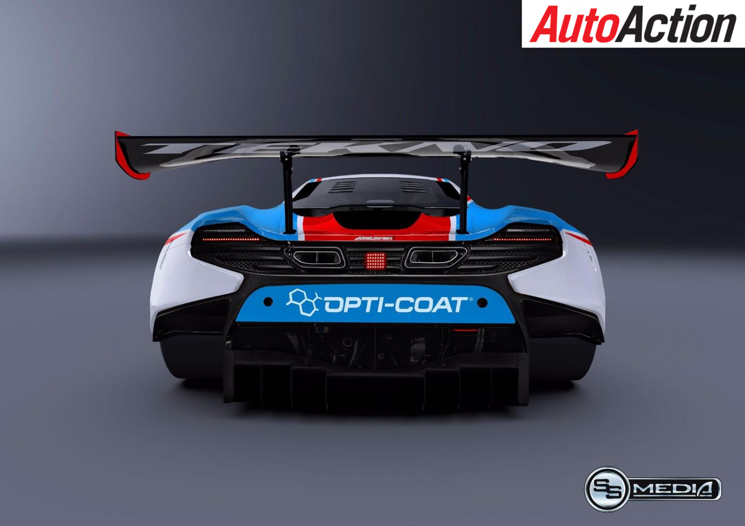 McLaren GT3 rear view FR final - Auto Action