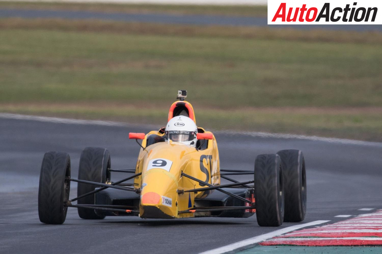 Aaron Cameron qualified on pole in Formula Ford - Photo: Rhys ...
