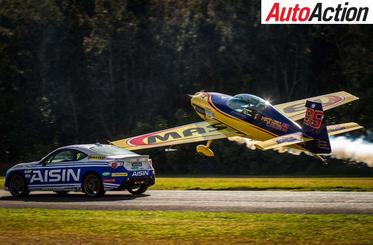 Jimmy Vernon's Toyota 86 racing Matt Hall - Photo: Supplied - Auto Action