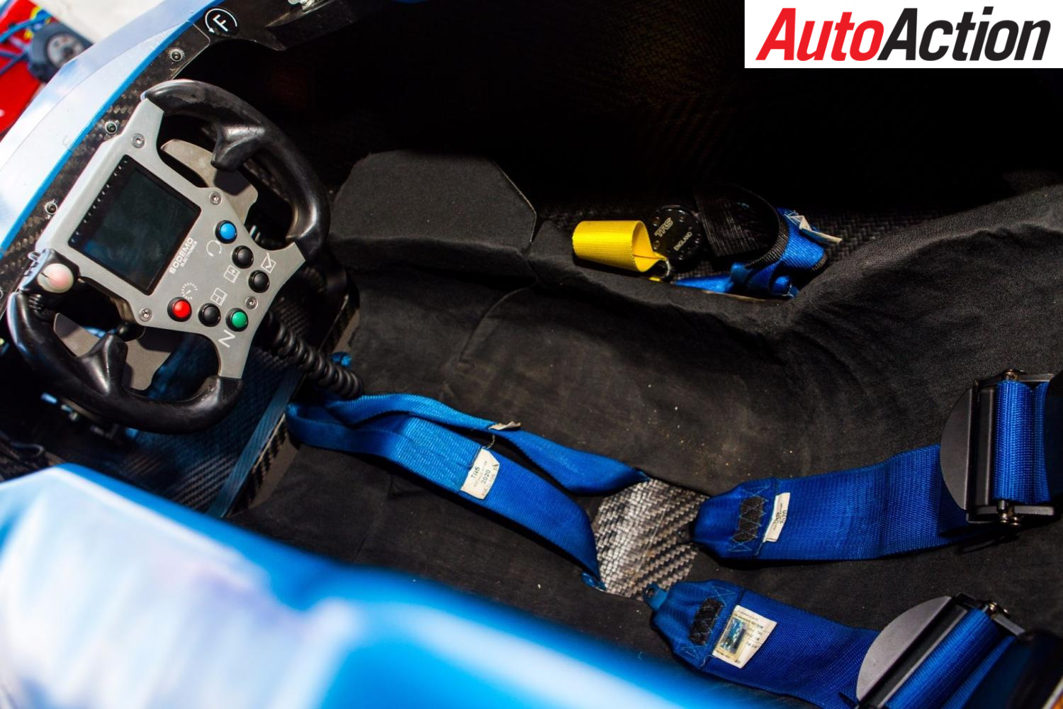 In the cockpit of the Australian Formula 4 - Auto Action