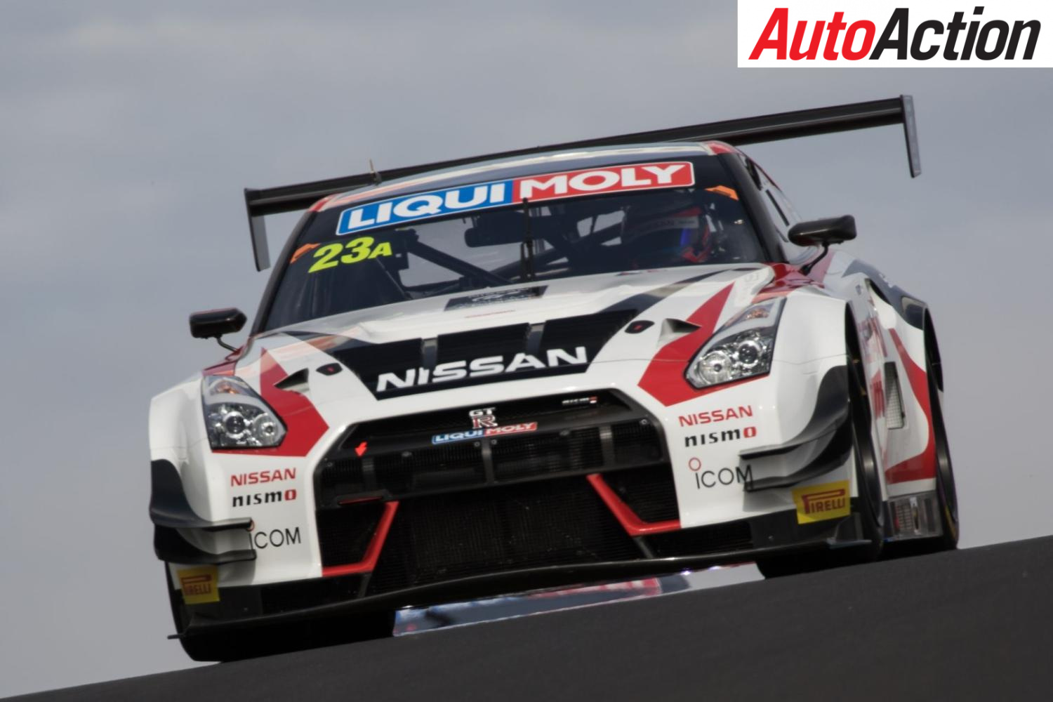 Nissan's GT-R GT3 during the Bathurst 12 Hour - Photo: Rhys Vandersyde ...