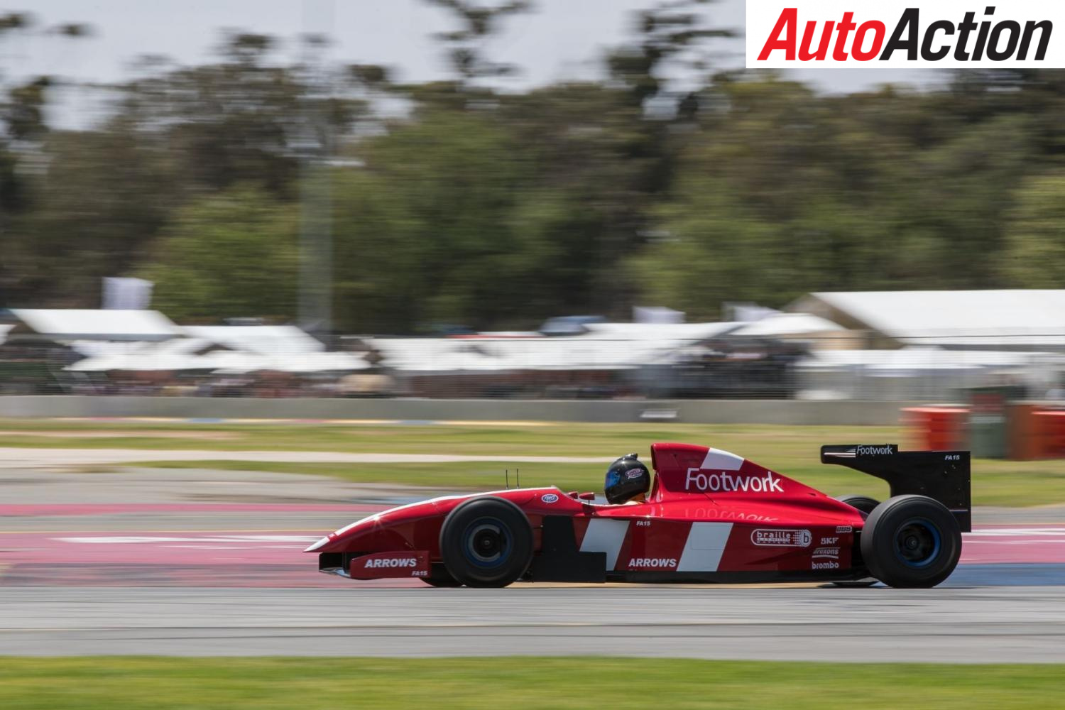 The 994 Footwork Arrows FA15 on track during the Adelaide Motorsport ...