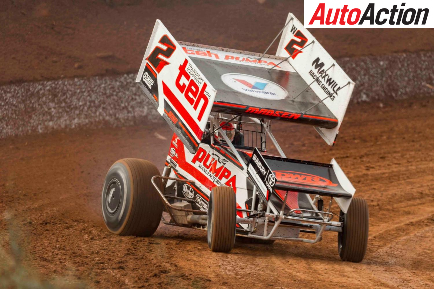 MADSEN GRABS NARROW WORLD SERIES SPRINTCARS LEAD - Auto Action