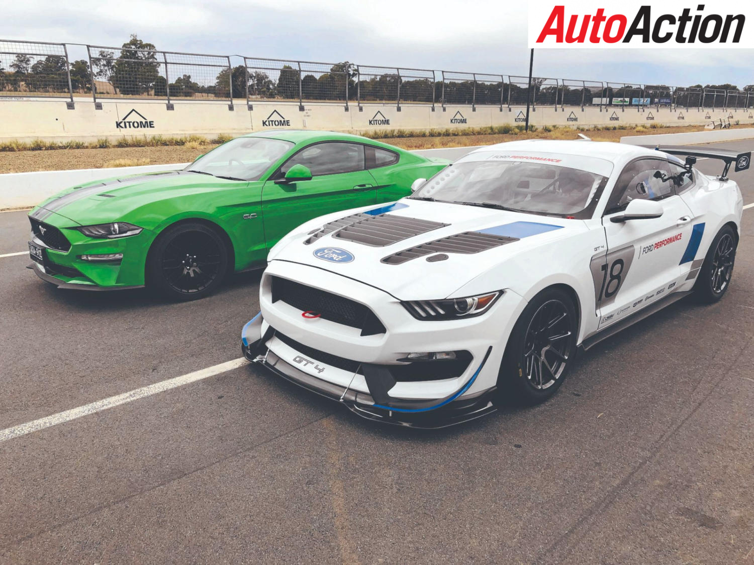 The Ford Performance GT4 race car shares its key DNA with the road cars ...