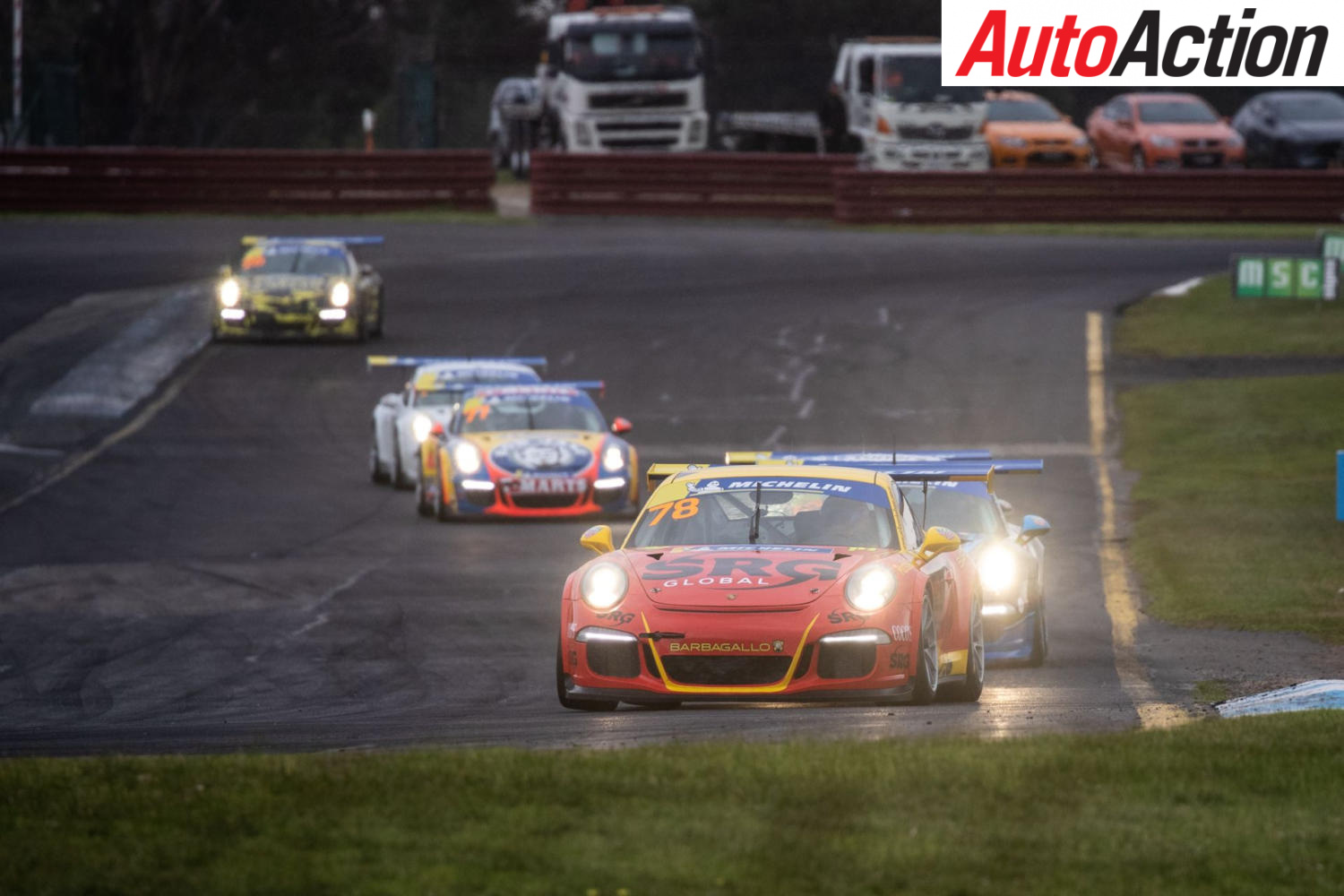 Aaron Love took a win in Porsche GT3 Cup Challenge - Photo: InSyde ...