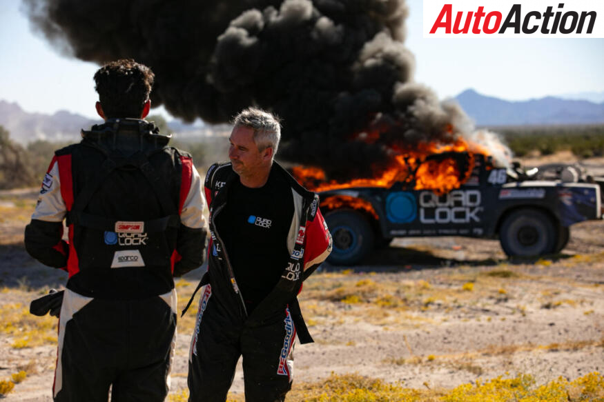 Fiery disaster for Team Australia at Baja 1000 - Auto Action
