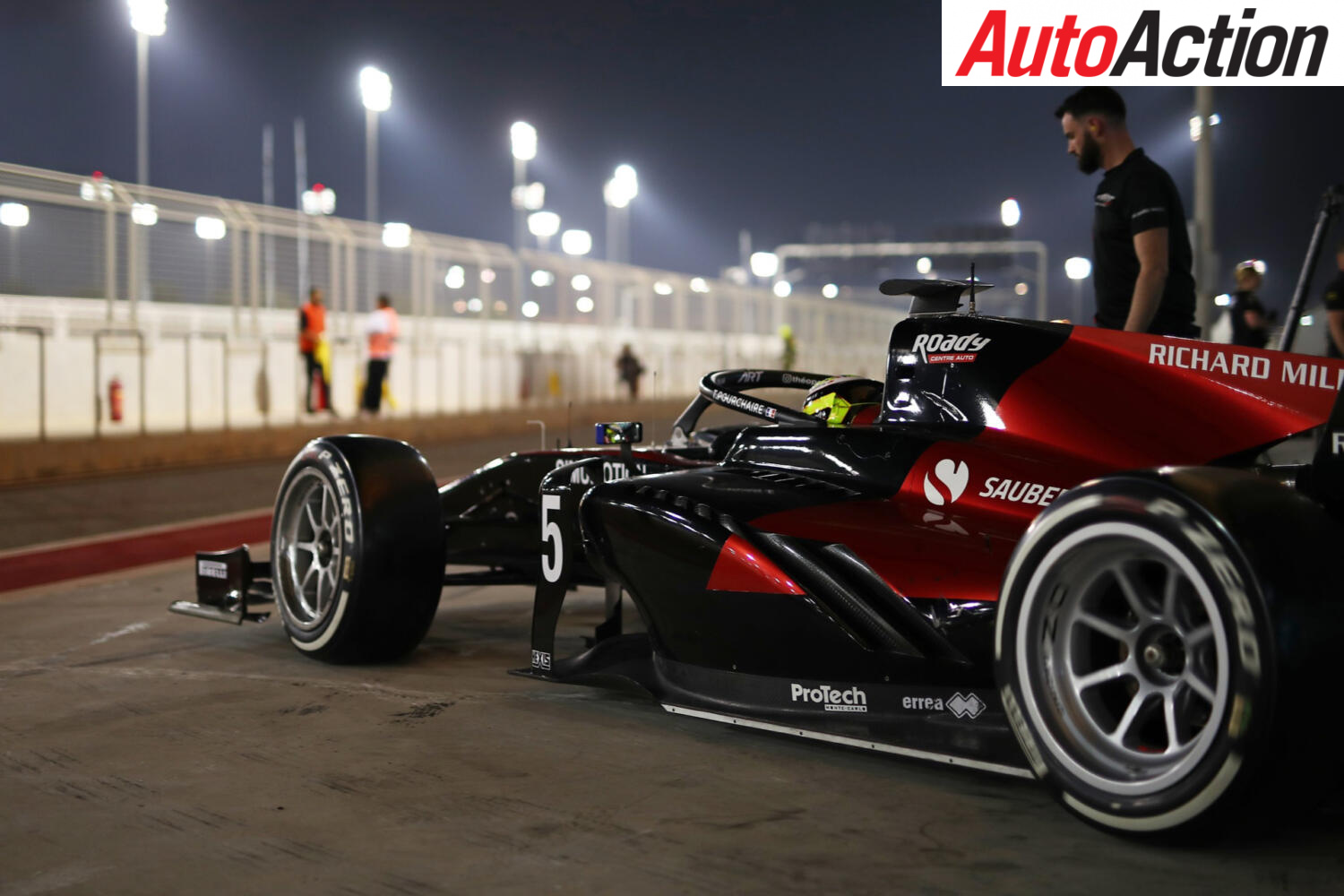 Pourchaire lands first blow in F2 testing - Auto Action