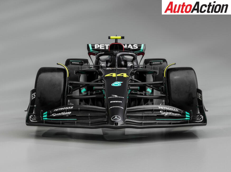 mercedes hamilton front on - Auto Action