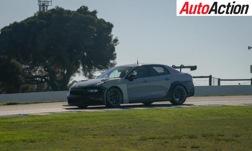 Lynk & Co TCR car on-track for pre-event testing - Auto Action