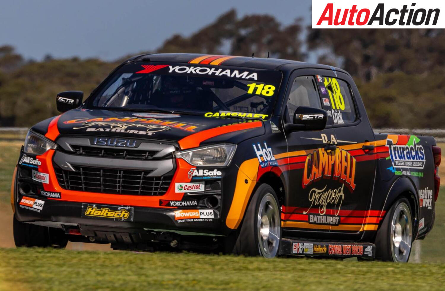 V8 Super Utes Cameron Crick - Auto Action