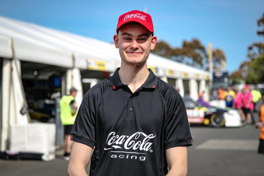 Astuti shows off Super3 warpaint - Auto Action