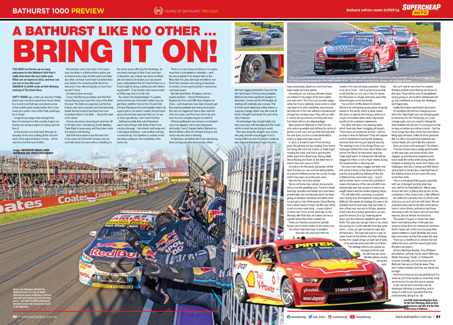 It's the Auto Action Bathurst edition!