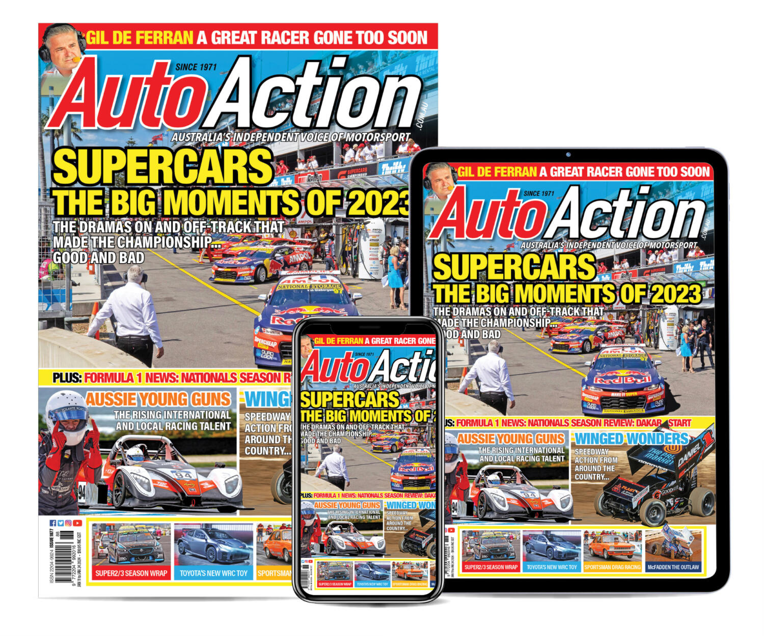 Auto Action out now and a must read motorsport magazine for 2024
