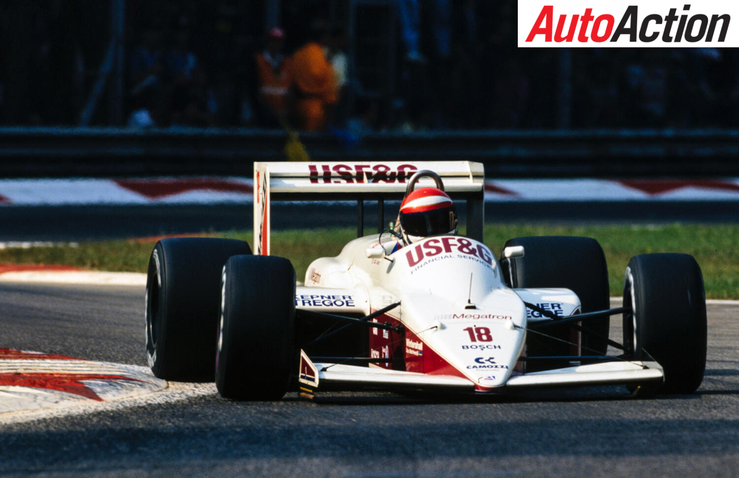 1988 Italian GP Cheever - Auto Action