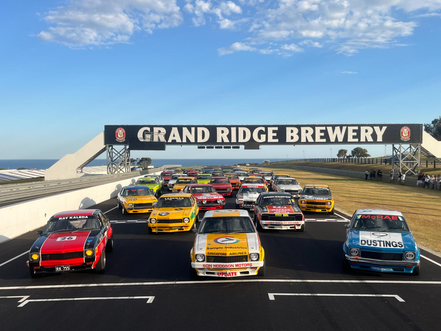 All the colours of the Holden Torana SL/R 5000 L34 rainbow were on the ...