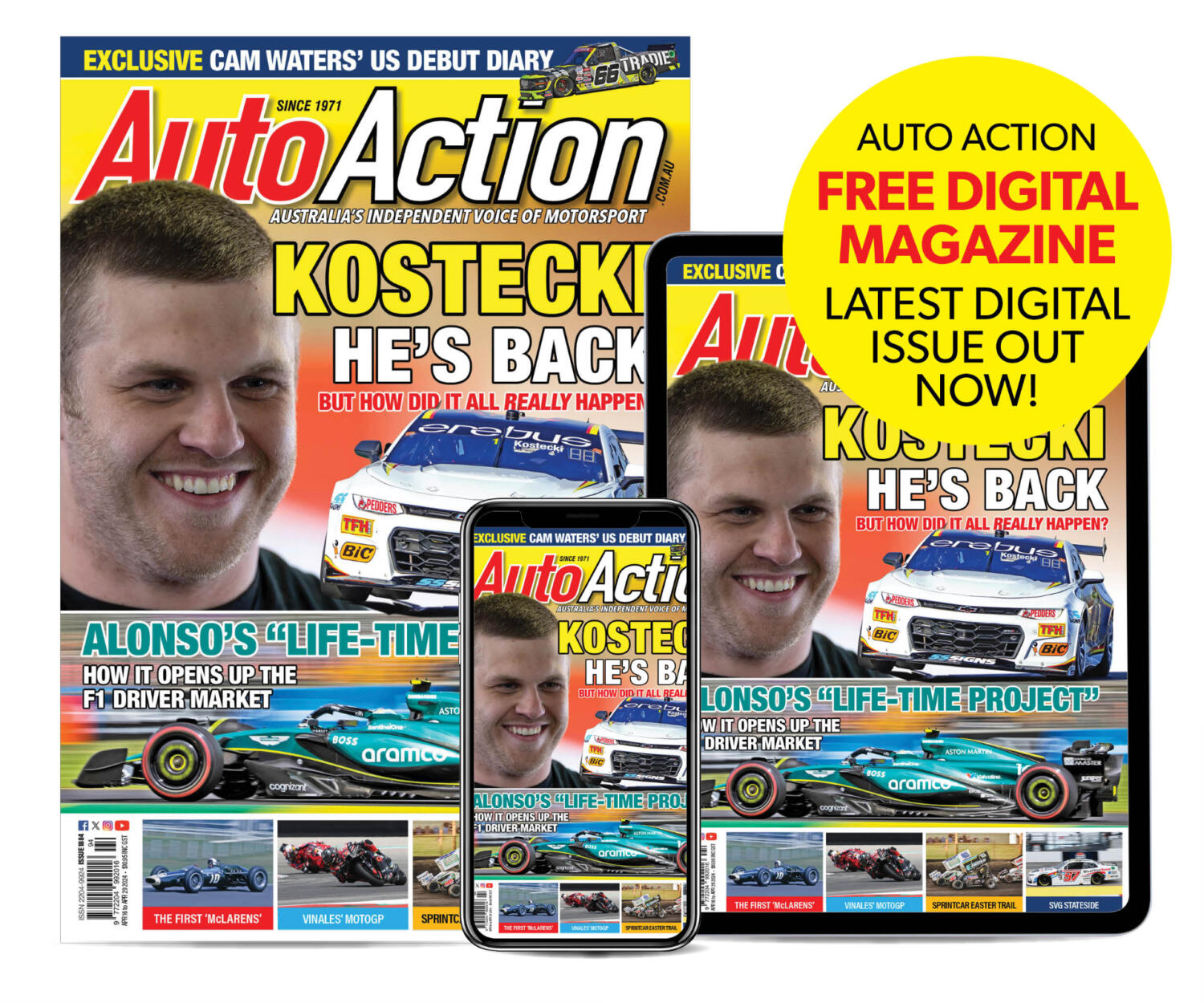 Auto Action latest magazine out now!