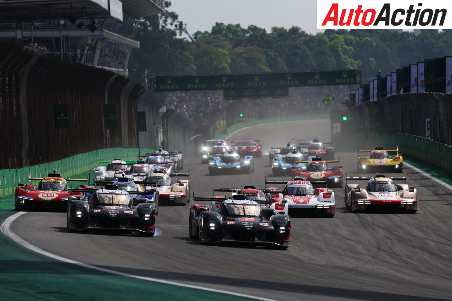 Campbell podium as Toyota dominates Sao Paulo - Auto Action