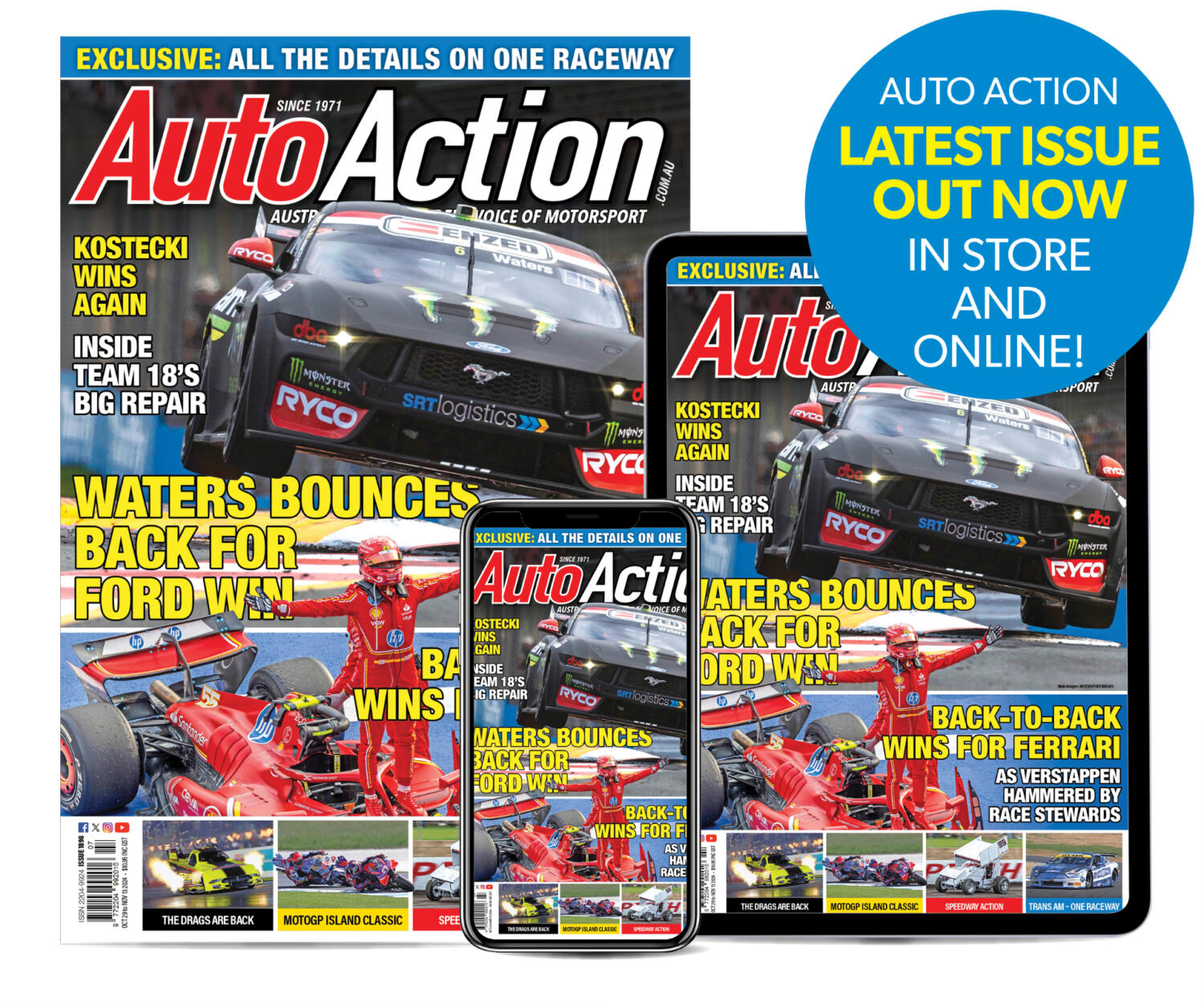 Latest issue of Auto Action out now in store and online! - Auto Action