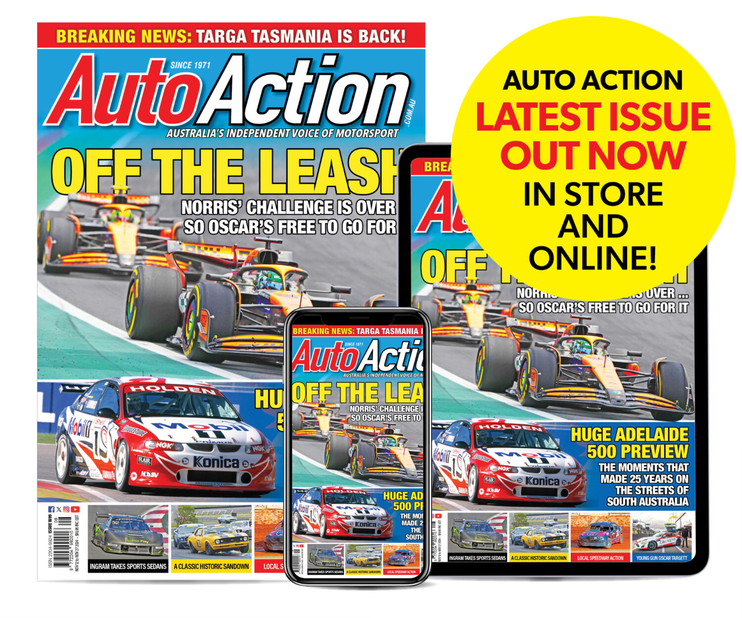 Latest issue of Auto Action out now in store and online! - Auto Action