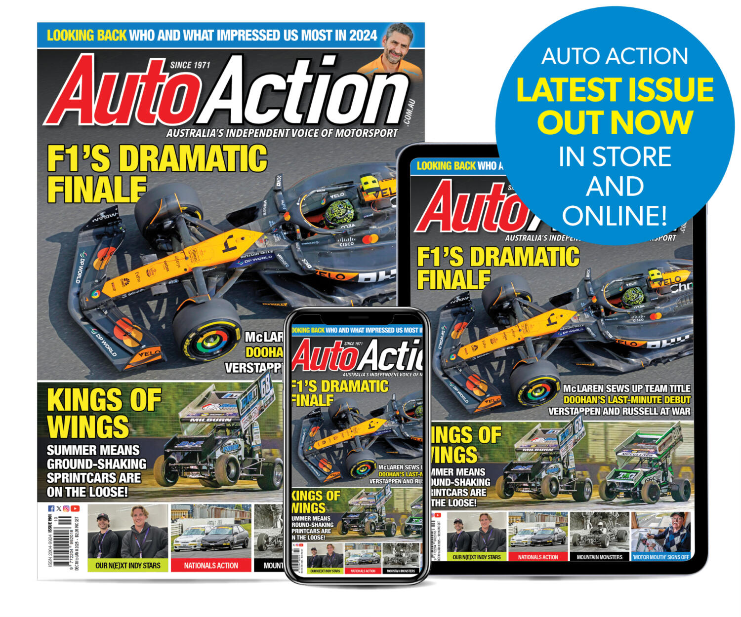 Latest issue of Auto Action magazine for 2024 out now!
