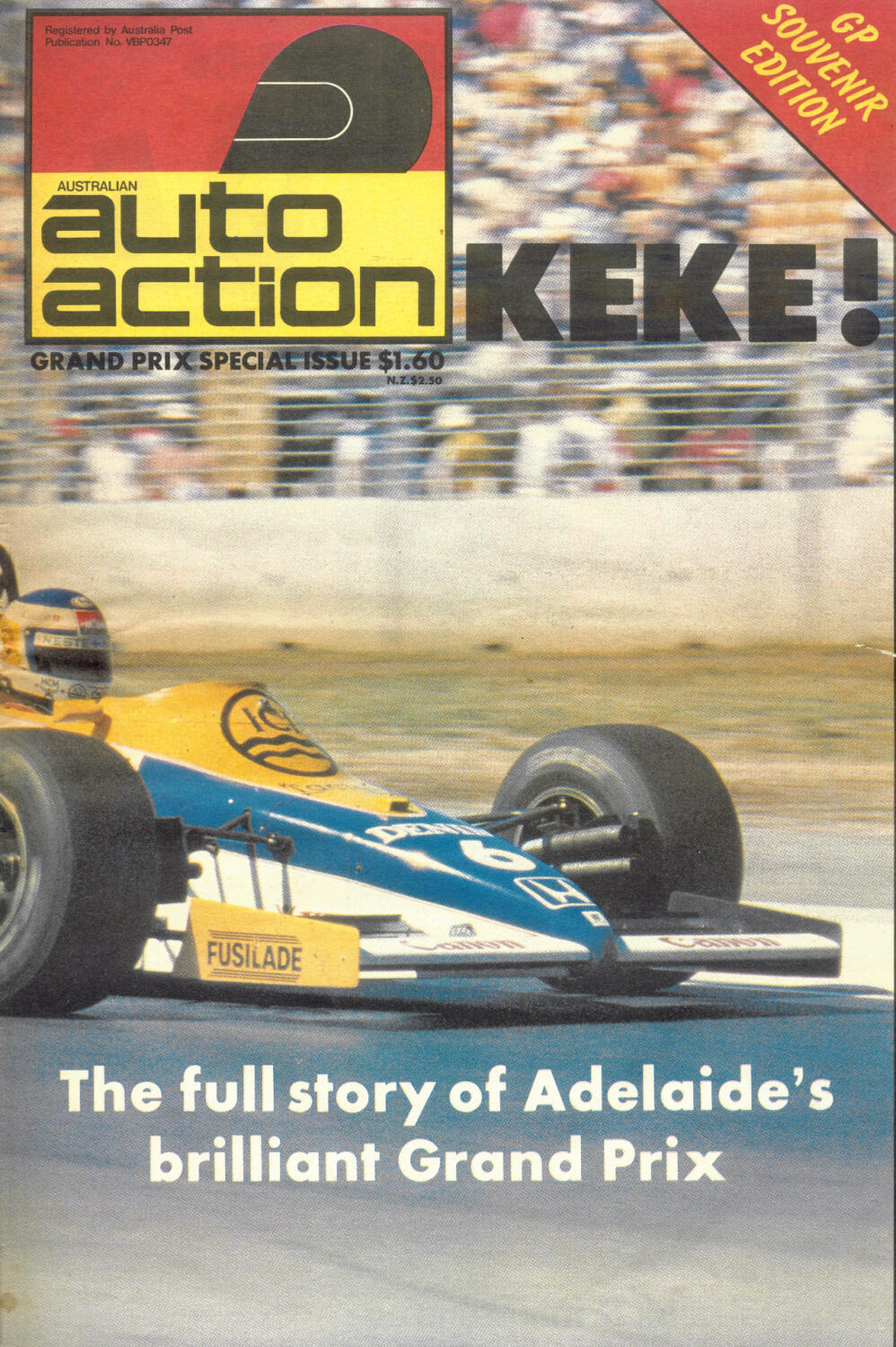 On this day: Rosberg wins Adelaide's first Grand Prix - Auto Action