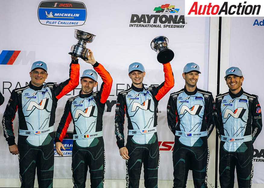 Buchan shines on Daytona debut with IMSA TCR podium - Auto Action