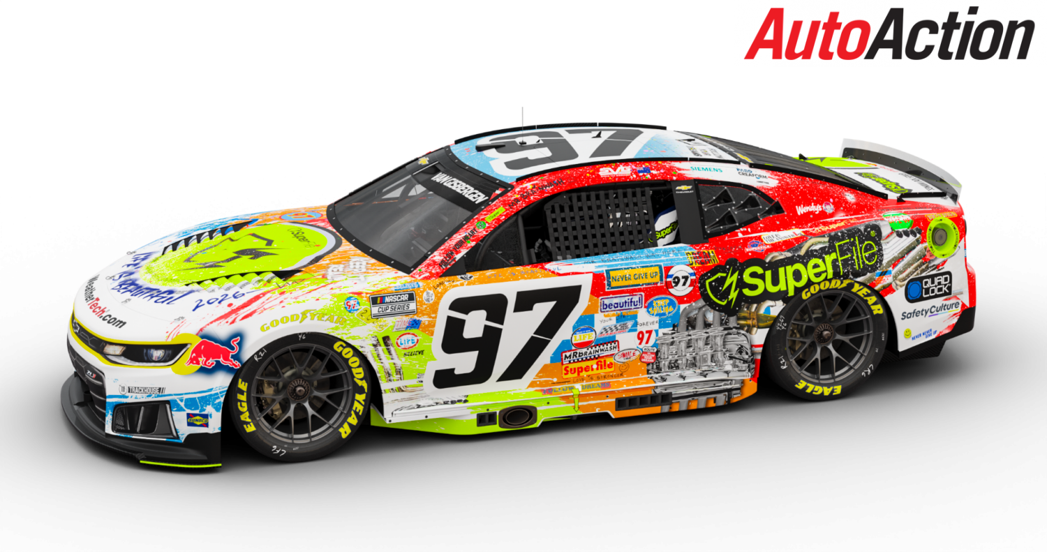 van Gisbergen NASCAR LA livery - Auto Action