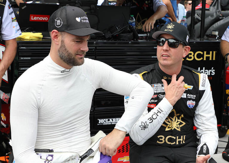NASCAR-Shane van Gisbergen-Kyle Busch-2023-Chicago-Andrew Clarke Photo ...