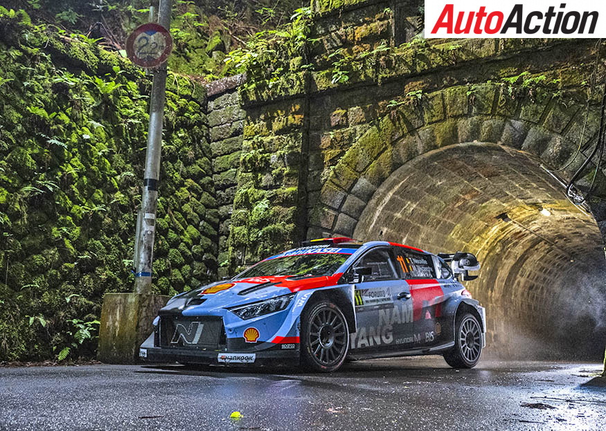 Elfyn Evans leads WRC Rally Japan after day one Toyota lockout