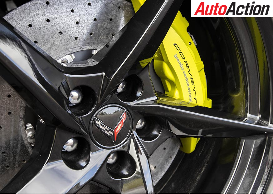 Chevrolet Corvette E-Ray carbon ceramic brakes - Auto Action