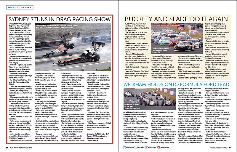 P86-87 Drags 2 Days of Thunder 1919-ADC - Auto Action