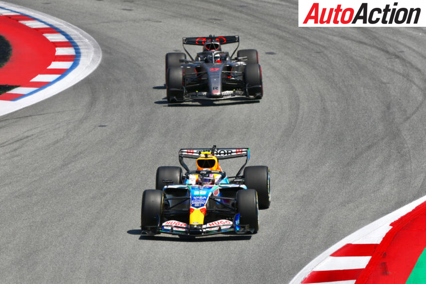 Liam Lawson and Nico Hulkenberg - Auto Action