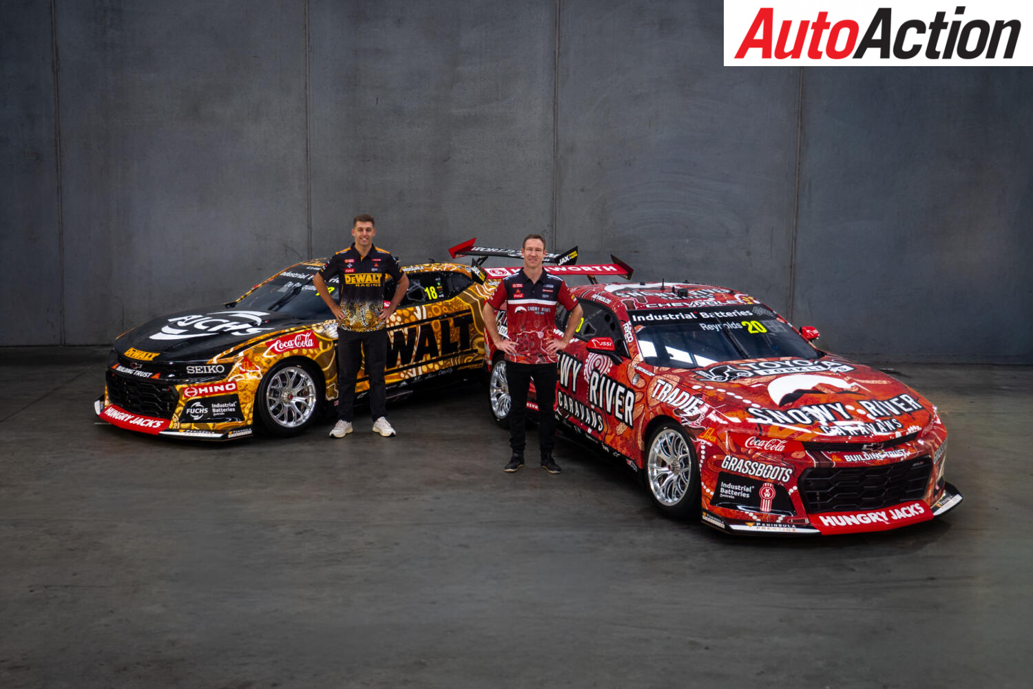 Team 18 showcase new Indigenous liveries - Auto Action
